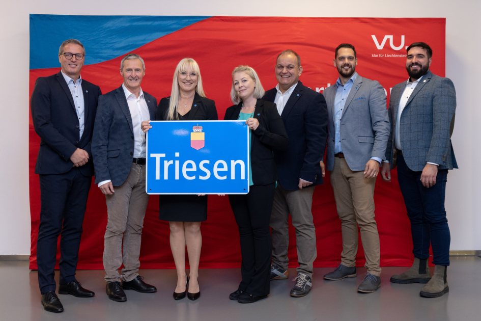 Uschi und ein starkes Team für Triesen